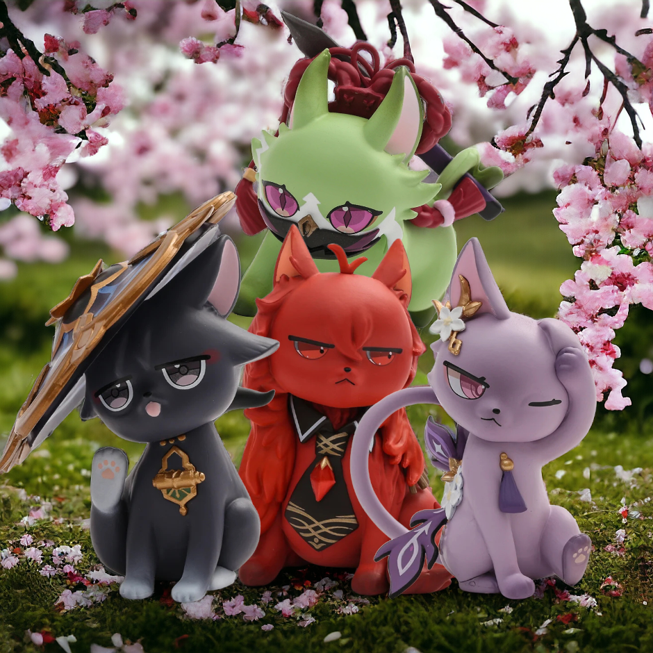 Genshin Impact Kitten edition figures – Teyvat Factory