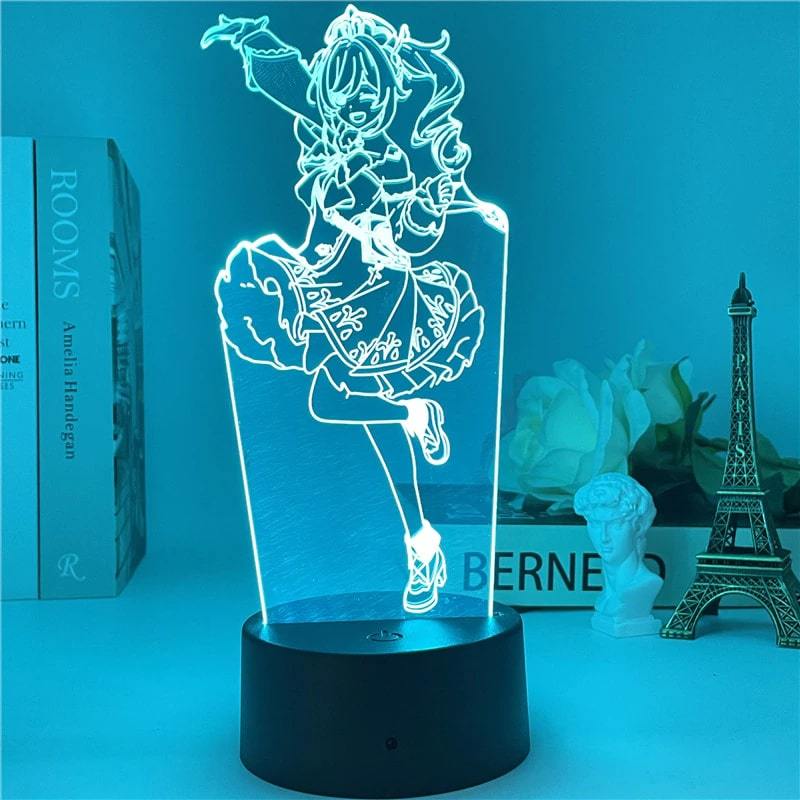 Genshin Impact Character Night Lamps (Set 2) – Teyvat Factory